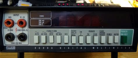 Hamfest Acquisition Fluke 8600a Dmm Imablog