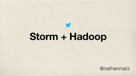 Realtime Analytics With Storm And Hadoop