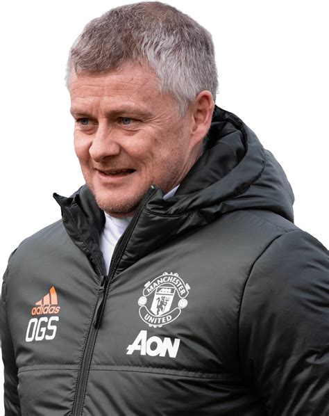 Ole Gunnar Solskjaer Manchester United Football Render Footyrenders