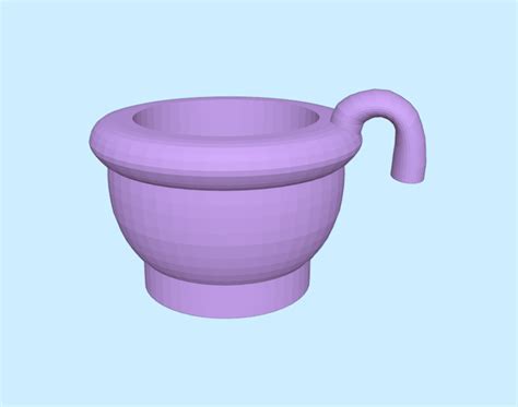 Free Stl File Normal Tass 2 🎲 ・model To Download And 3d Print・cults