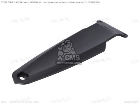 50308009100 Fender Brace Black 99 Ktm Buy The 50308009100 At Cmsnl