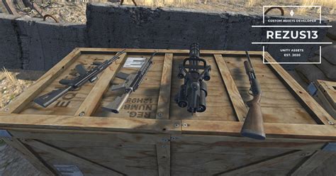 High Quality Pbr Weapon Pack 1 3d Weapons Unity Asset Store