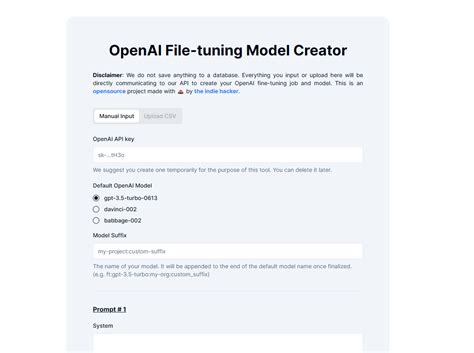Github Theointechopenai Finetuning Model Creator This Tool Is