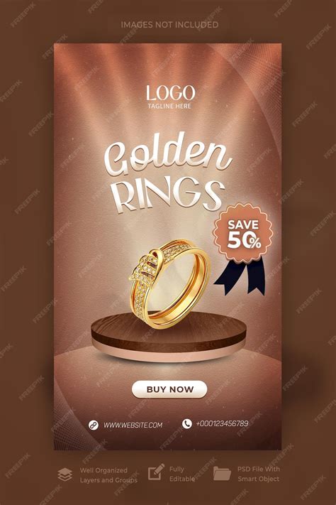 Premium Psd Jewelry Sale Instagram Story Social Media Story Template