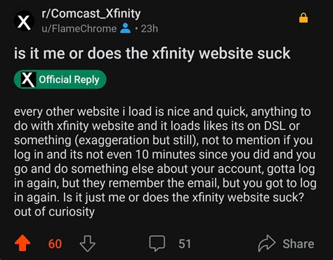 Xfinity Websiteapp Sucks Rcomcast