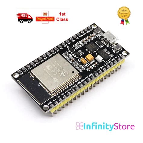 nodemcu esp32 wroom 32 38 pins development board dual core wlan bluetooth wifi £6 99 picclick uk