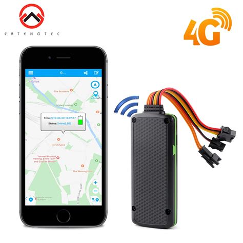 Rastreador GPS 4G para coche alarma SOS Mini rastreador de vehículo