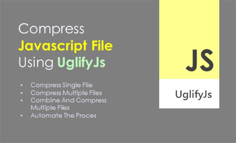 Uglifyjs 315 Release Javascript Parser Mangler Compressor