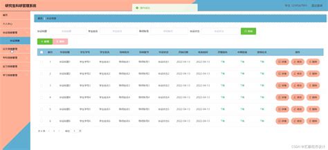 Springbootjavaphpnodepython研究生科研管理系统【计算机毕设】python科研管理系统 Csdn博客