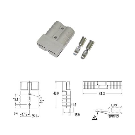 Anderson Power Products 50a Genuine Anderson Plug Shop Plugs