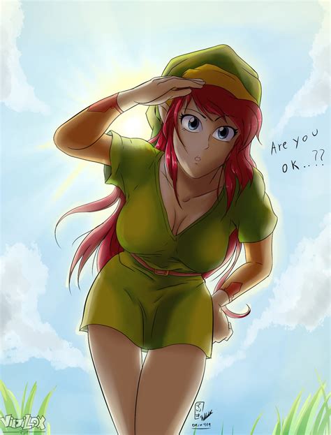 Ok That There Is A Female Link Version Of The 80s I Like The Idea It