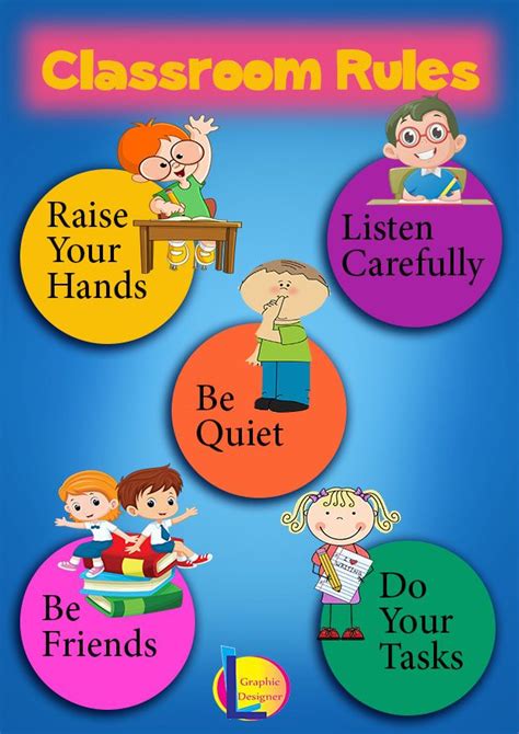 Classroom Rules Chart For Preschoolers At Maggie Joshua Blog