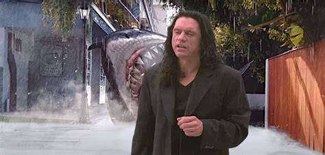Big Shark Trailer The Room Directors New Movie Is Firefighters Vs A