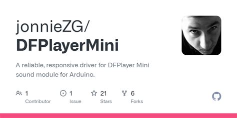 GitHub JonnieZG DFPlayerMini A Reliable Responsive Driver For DFPlayer Mini Sound Module For