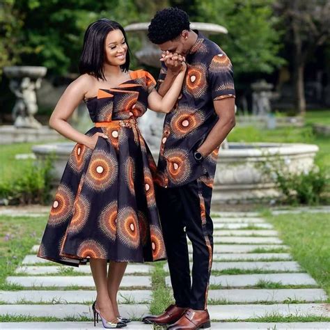 Pin By Phila Sandra On Ankara Couples African Outfits African