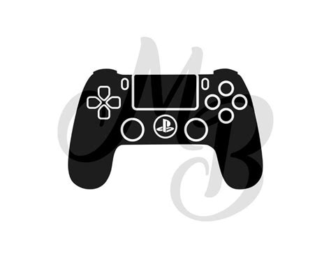Video Game Controller SVG PS4 SVG Playstation DXF Video Etsy Video Game Controller Game