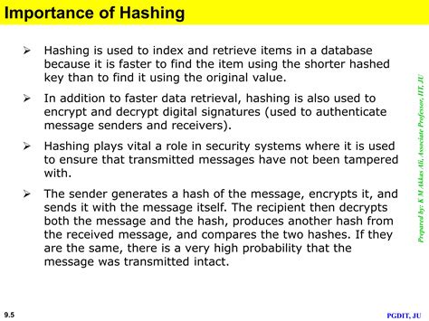 network security cryptographic hash function ppt