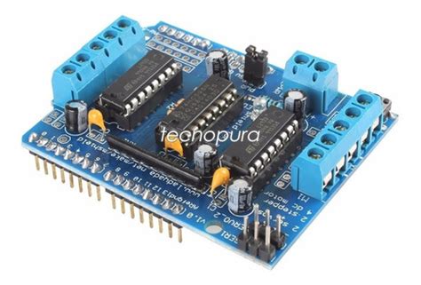 Módulo Shield L293d Puente H Para Motores Dc Servos Arduino 12 000