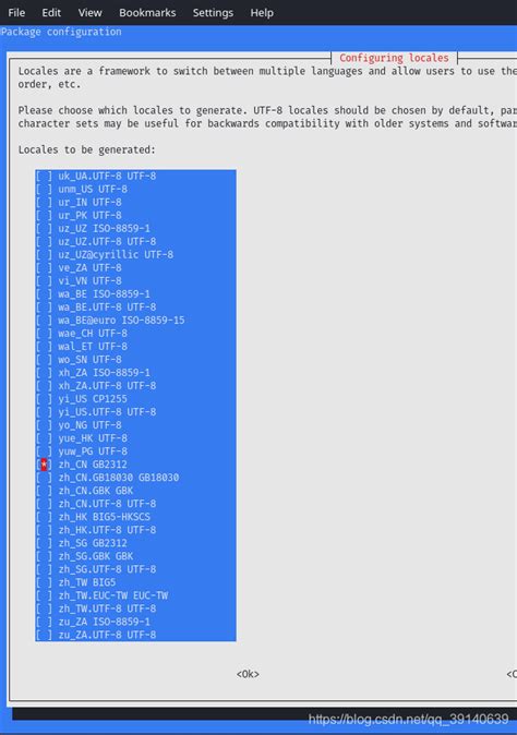 Linux 问题记录之中文显示乱码（问号、白方框） Debian系debian中文 方框 Csdn博客