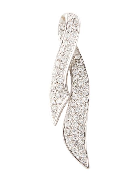 Pendant 18k 112ctw Diamond Pendant Pendant Necklace Necklaces