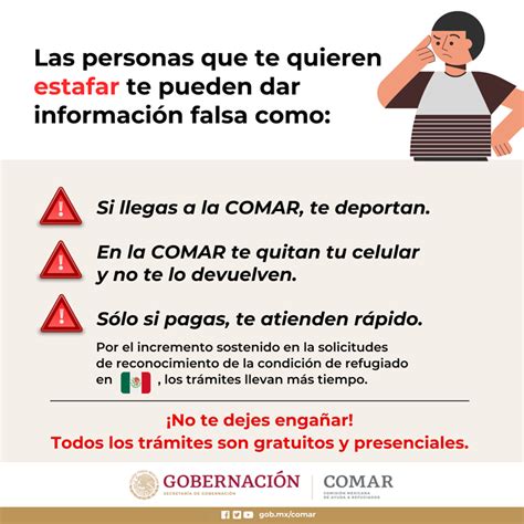Información Falsa Sobre Procedimientos En La Comar Comisión Mexicana