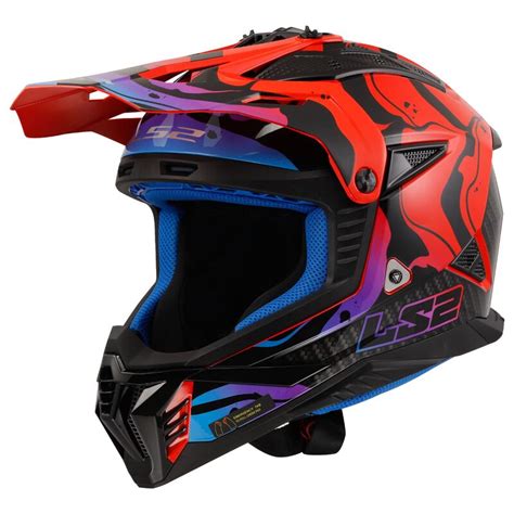 Ls2 Mx708 Fast Ii Red Motocross Helmet Gv Bikes Taunton
