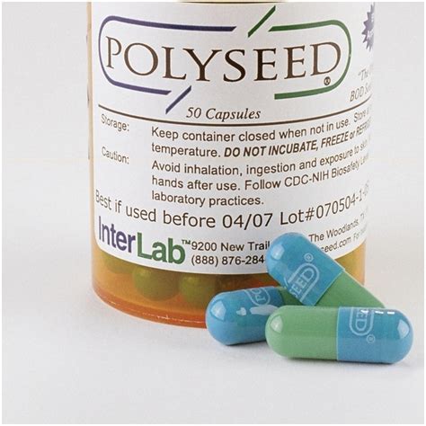 Interlab™ Supply Polyseed™ Bod And Polyseed Nx™ Cbod Capsules Fisher