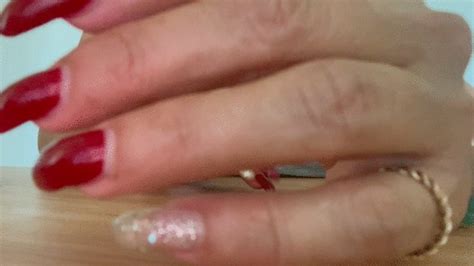 Sexy Red Nails Tapping Sexy Feet 472 Clips4sale