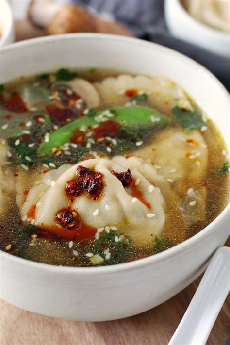 Easy Vegetable Dumpling Soup — Holoka Home