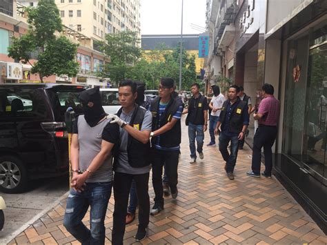 司警搗破高利貸集團 拘捕17名涉案內地漢 澳門力報官網