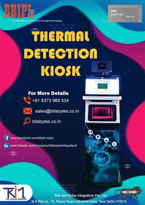 Thermal Detection Kiosk Real Time Thermal High Accuracy Bits And Bytes Integrators Pvt Ltd