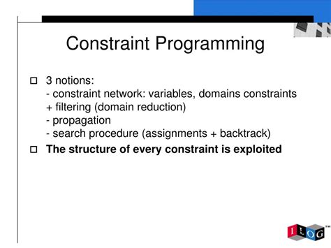 ppt general principles of constraint programming powerpoint