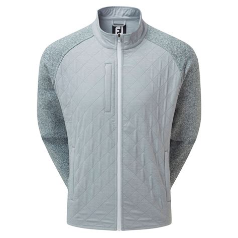 Footjoy Fleece Quilted Golf Jacket Snainton Golf