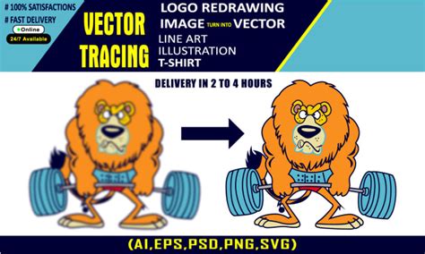 Do Vector Tracing Cleanup Redraw Logo Image To Vector By Precisetracing Fiverr