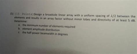 Solved Solve On Paper Please Points Design A Chegg