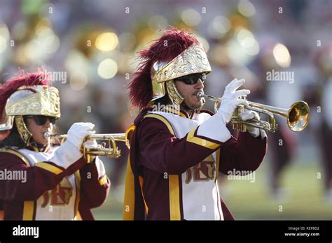 October 14 2017 Usc Trojans Marching Band During The Football Game