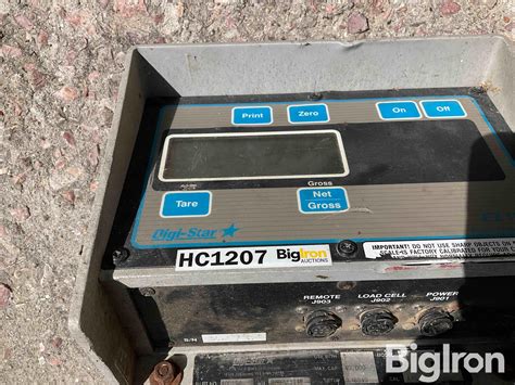 Digi Star Ez150 Scale Indicator Bigiron Auctions