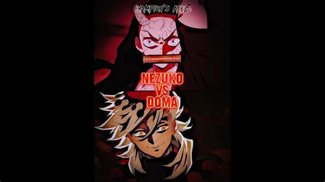 Nezuko Vs Doma Youtube