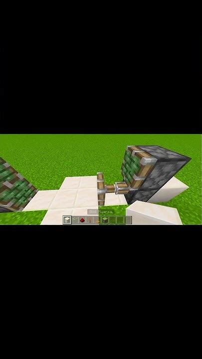 Cara Membuat Pintu Otomatis Di Minecraft Shortsminecraft Youtube