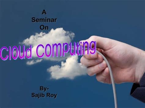 Cloud Computing Ppt