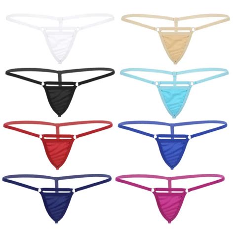 Sexy Women G String Micro Mini Thong Stretchy Underwear Low Rise