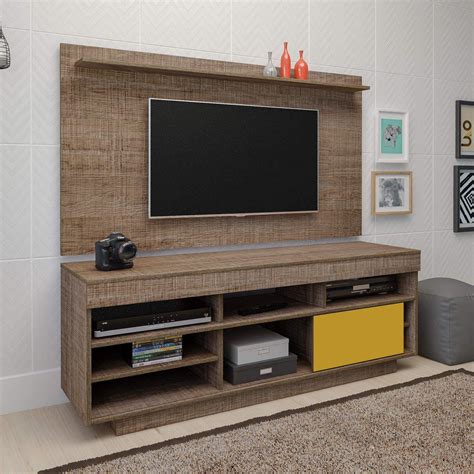 Sala de Estar Rack Painel para TV até 47 Polegadas e Mesa de