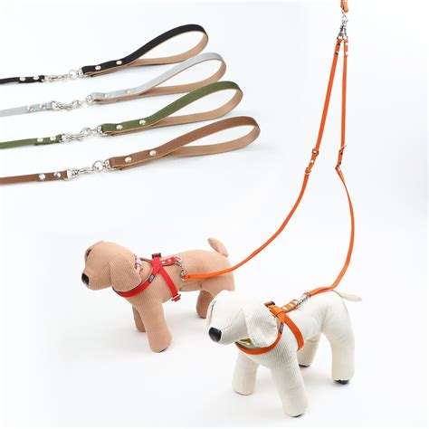 Amazon ワンダーフィット 2頭引き手持ちリード 超小型犬用 絡まない 手首すっぽ抜け防止 軽量 軽い 2頭引きリード 多頭引きリード