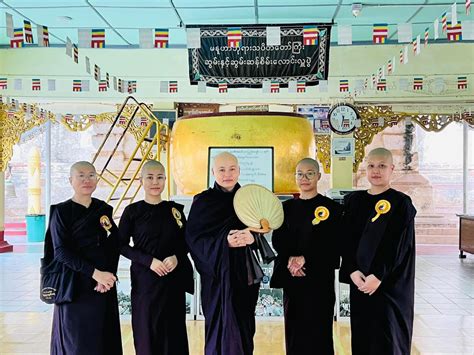 🌟ယနေ့ မမေသန့်ကို ခ မယ်အဂ္ဂ ၏ သာသနာ့နွယ်ဝင်သီလရှင် ၁ နှစ်ပြည့်အထိမ