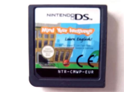 66080 MIND YOUR Language Learn English Nintendo DS 2008 NTR CMWP
