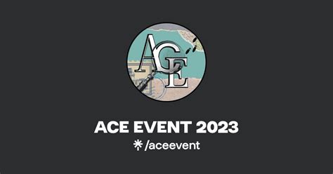 ACE EVENT Linktree