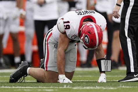Georgia Te Brock Bowers To Undergo Surgery For Ankle Injury