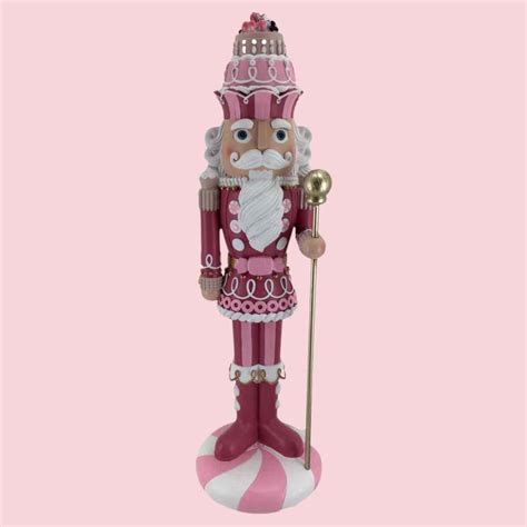 Pink Nutcracker Pink Christmas Candy Soldier Ohitsperfect