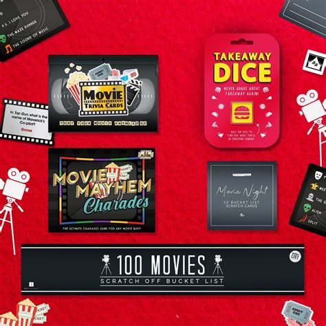Movie Lovers Product Bundle Lifestyle Gifts Present And Gift Ideas Gift Republic