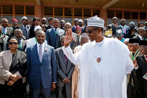 Photos President Buhari Officially Declares Open The 2017 All Nigeria